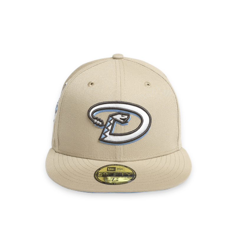 [70699249] Arizona Diamondbacks 98 Inaugural Tan 59FIFTY Men's Fitted ...